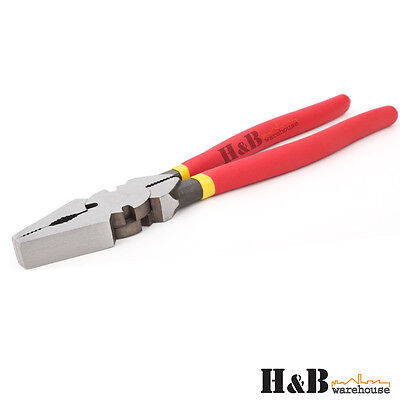 10" Heavy Duty Fence Fencing Plier Bull Nose Fence Wire Cutter – H&B ...