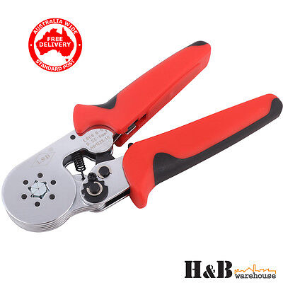 Bootlace Crimper 0.25-6mm² Hexagonal Terminal Ferrule Crimping Tool – H ...