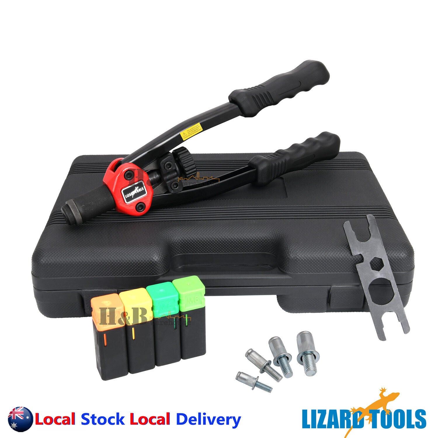 Heavy Duty Nutsert Rivet Bolt Pull Up Stud Tool Gun Kit – H&B Warehouse