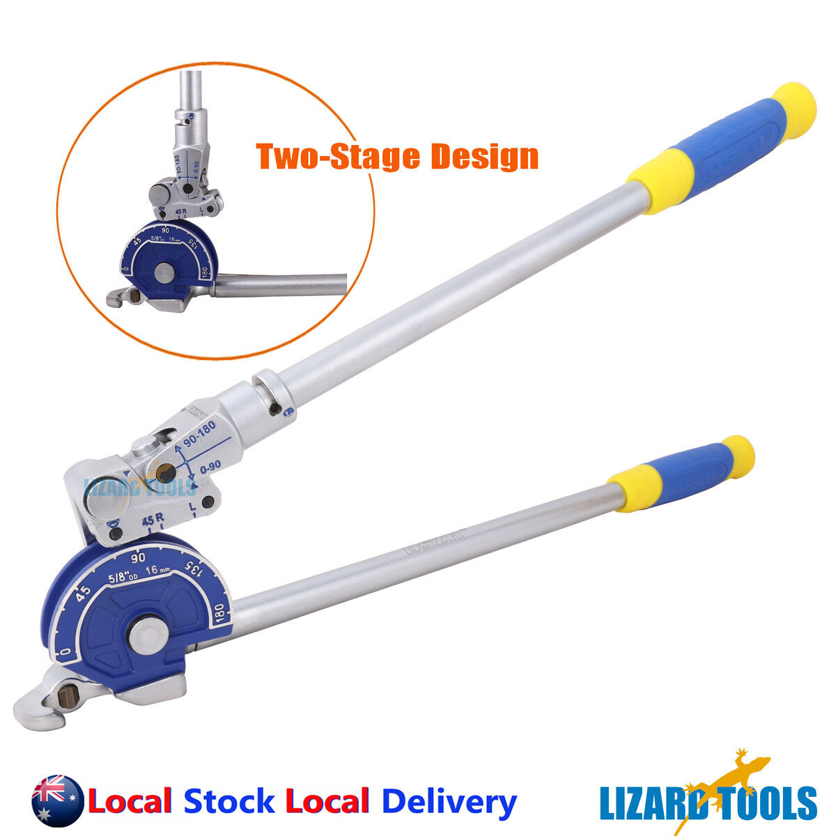 Pro 5/8" 16mm Plumbing Tube Bender Stainless Steel Copper Aluminum Pip ...