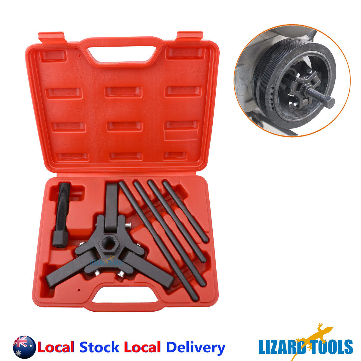 APT Taiwan Harmonic Balancer Remover Tool Puller Crank Crankshaft Pull ...