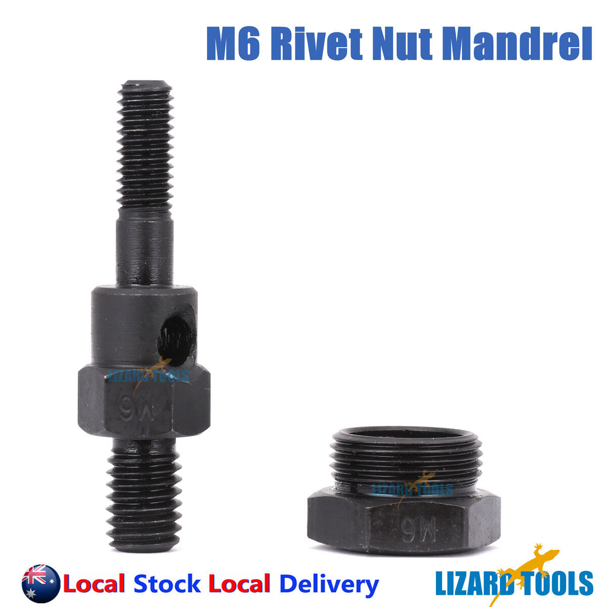 M6 Mandrel Replacement Spare For Nutsert Tool Rivnut Gun – H&B Warehouse