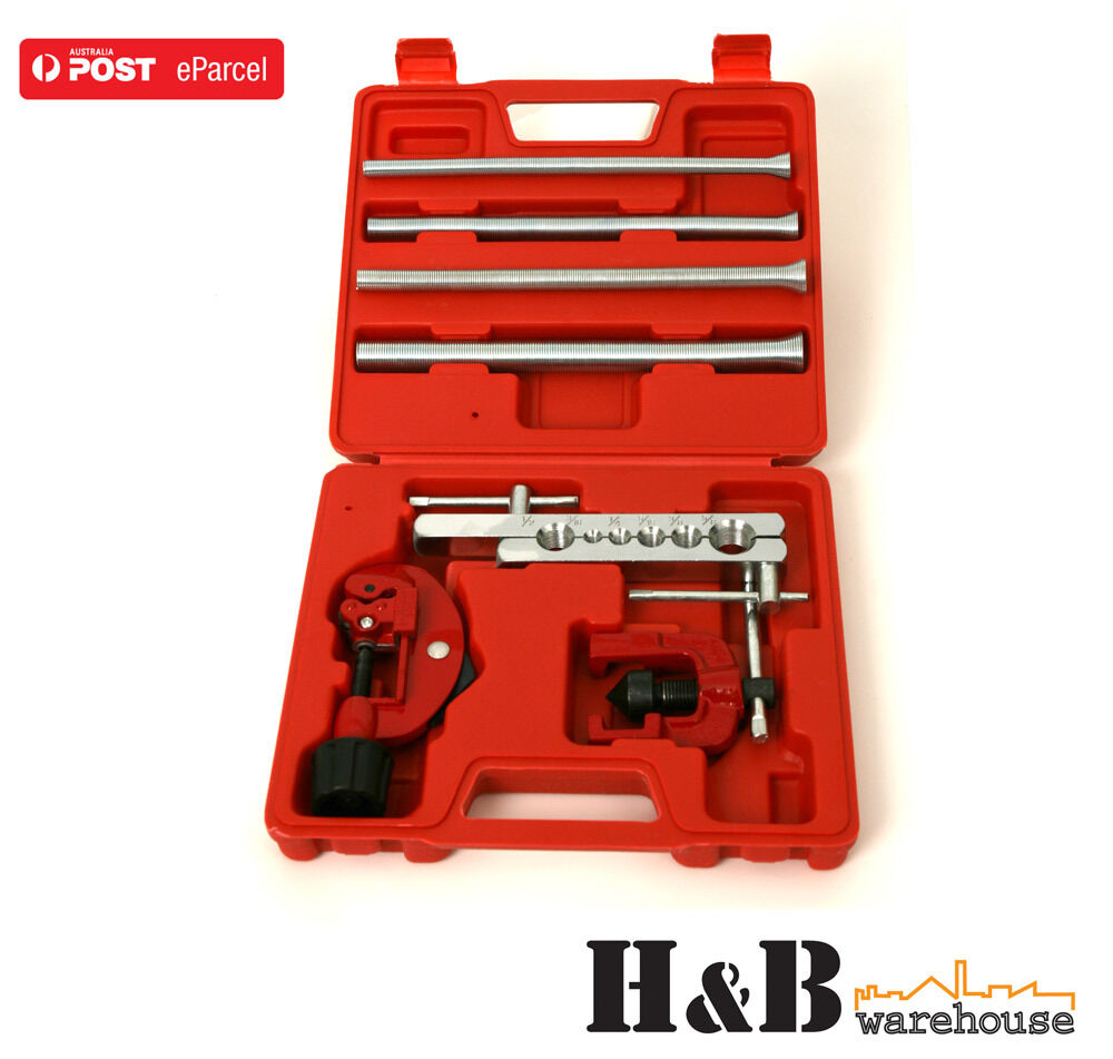 7PC Flaring Tool Set With Tube Cutter And Spring Tube Benders – H&B ...