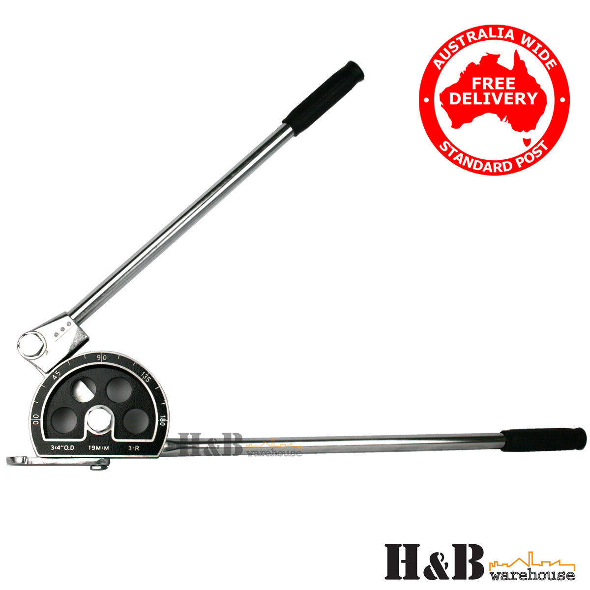 19mm 3/4" Tube Pipe Bender For Plumbing Refrigeration Copper Alumiunm ...