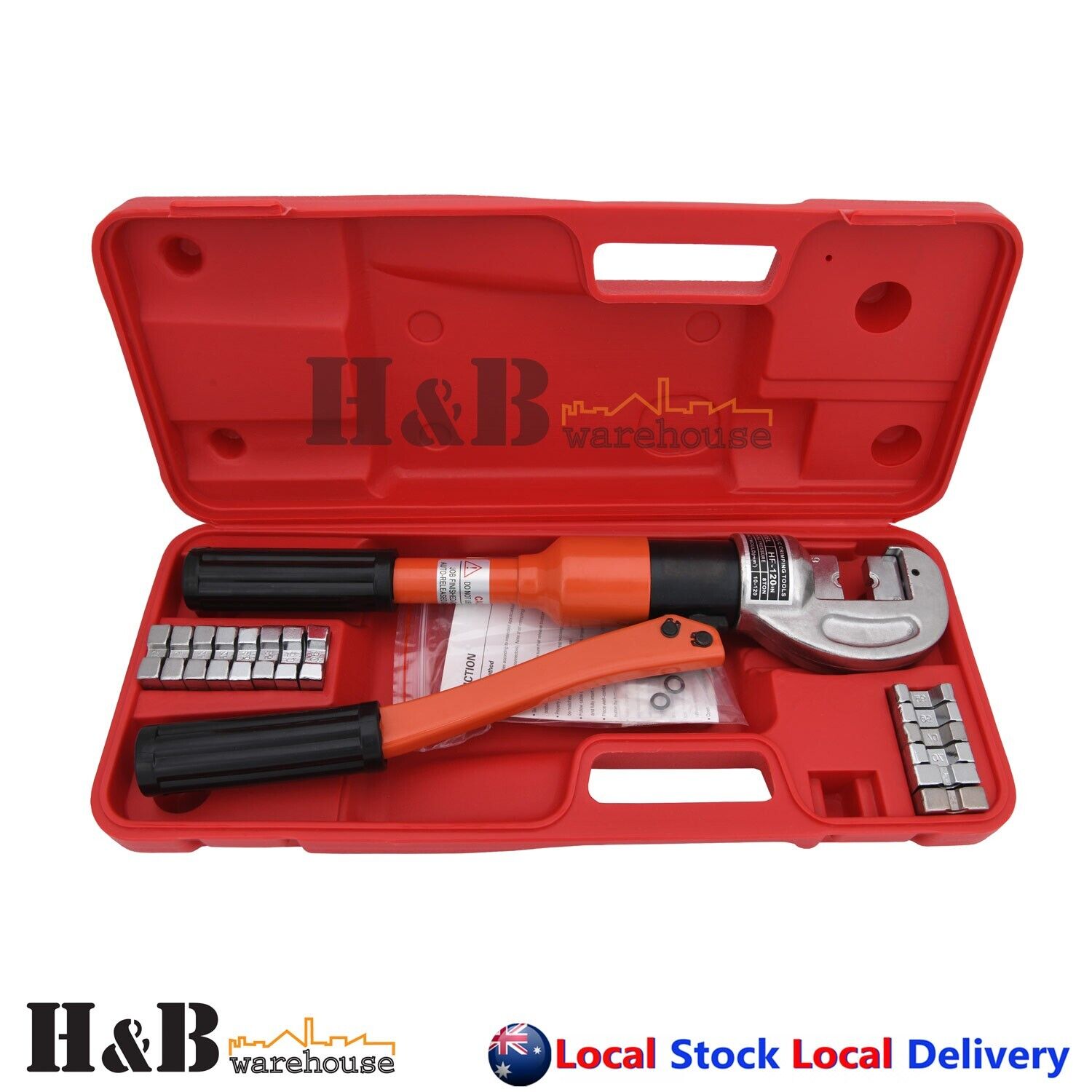 Pro Hydraulic Swager Stainless Wire Rope Balustrade Swaging Crimping t ...